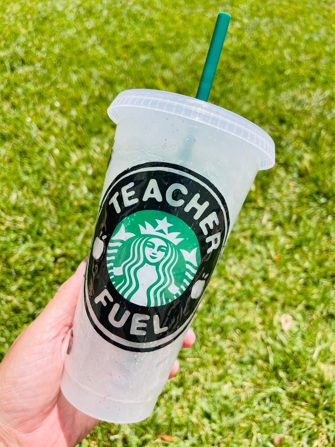 Teacher Fuel Starbucks Cold Cup, Personalized Gifts for Teachers ...