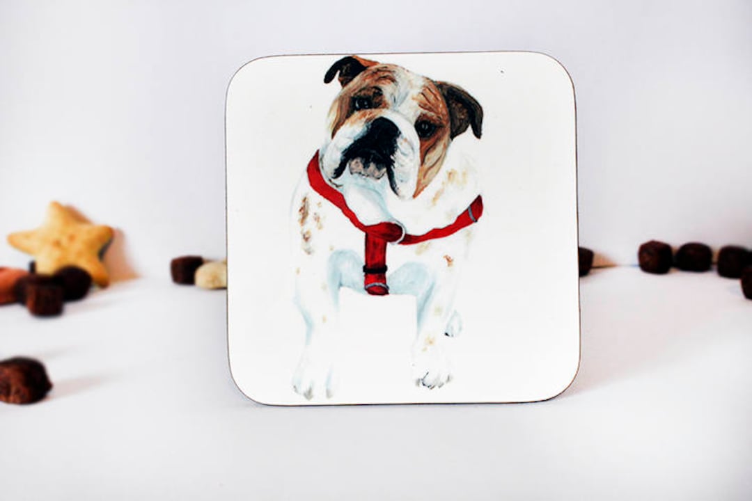Bull Dog Coaster, British Bulldog, Bulldog Tableware, Bulldog Gifts ...