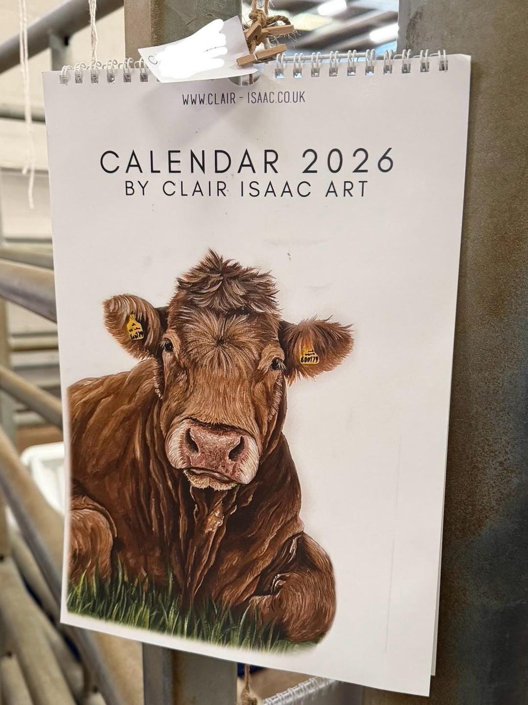 2026 Animal Paintings Calendars, Farm Animal Print Organiser, Animal ...