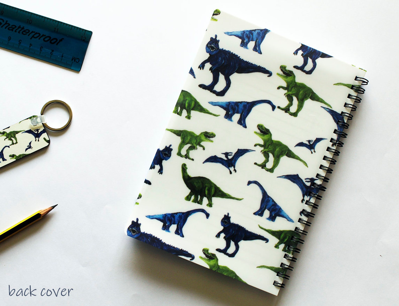 Dinosaur Notebook Personalised Notepad Rawrsome Notes - Etsy