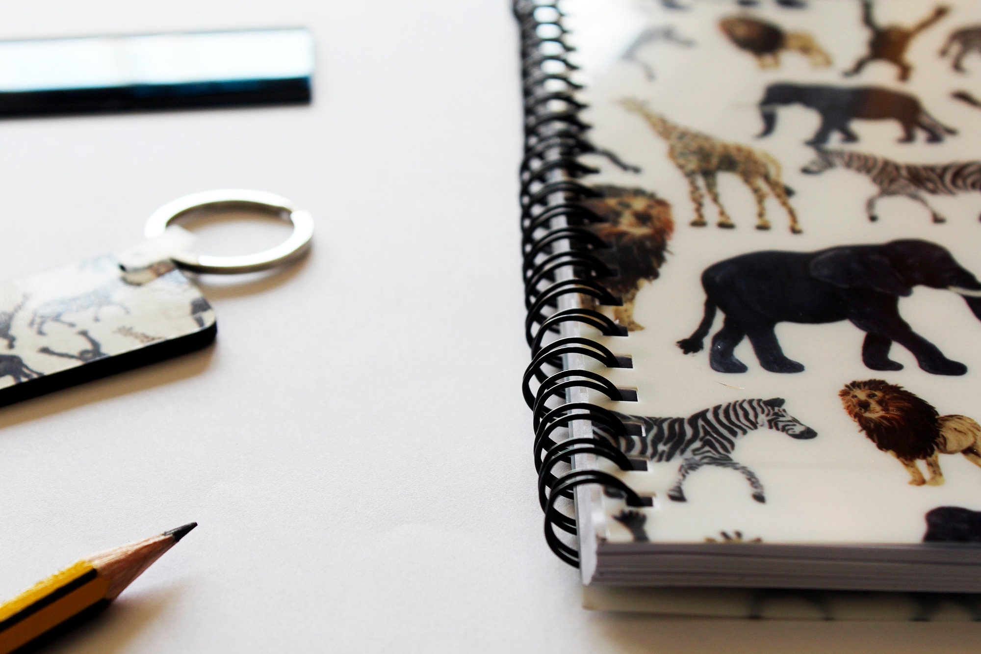 Safari Animal Notebook Back to School Accessories Lion - Etsy