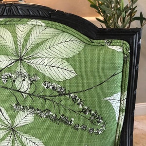 Custom Green Linen Chair - Etsy