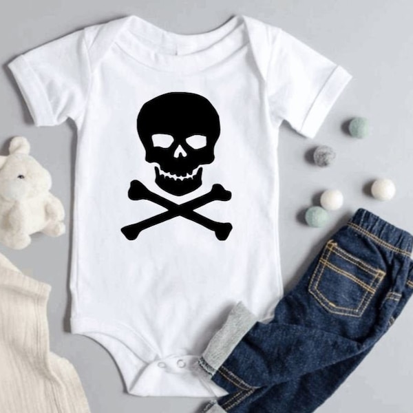 Skull Onesies - Etsy