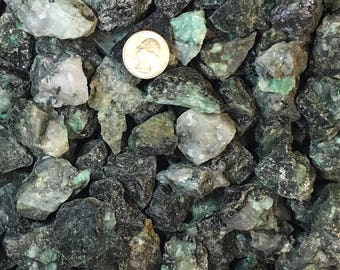 Rough emeralds | Etsy