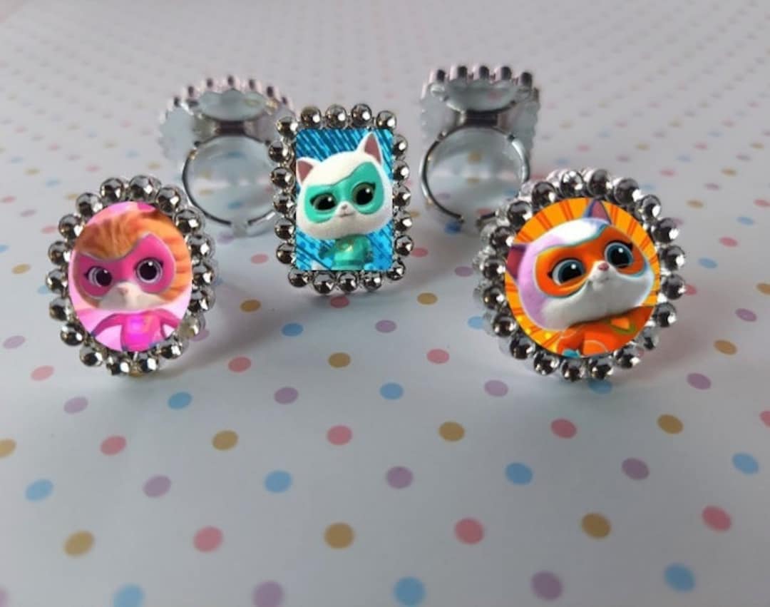 Kitties 6 Rings - Kids Party Favors Toys Prizes Gifts Pinata Fillers ...