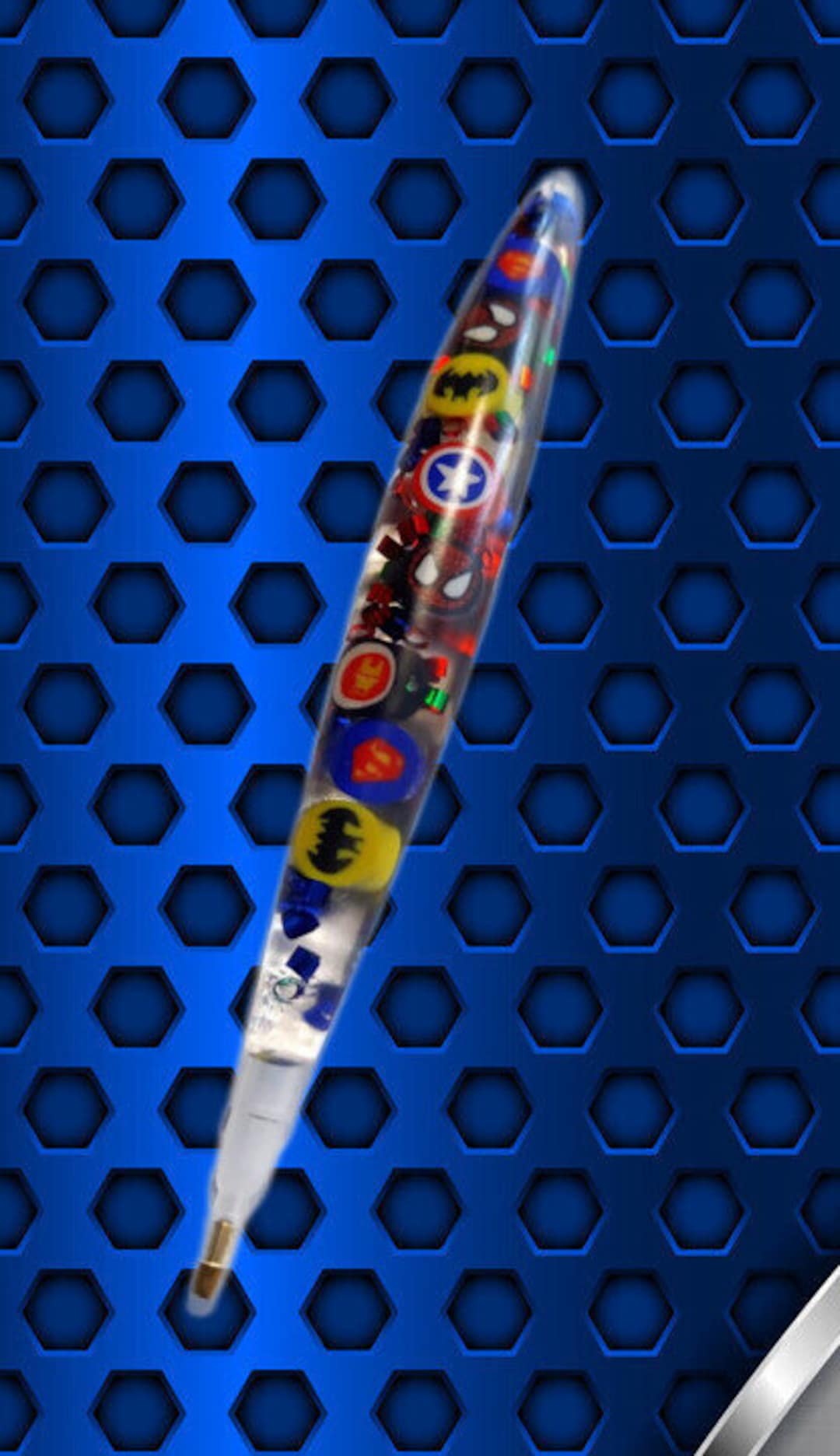 Superhero Pen Diamond Painting Drill Pen Flatback Pen Please Read ...