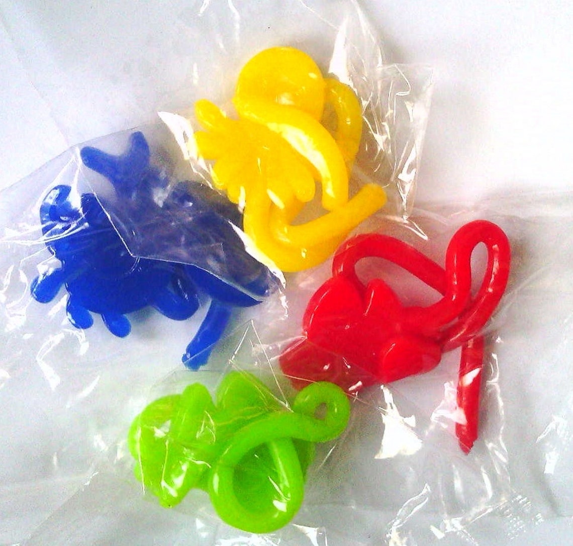 Usted elige 4 6 0r 8 juguetes elásticos pegajosos | Etsy