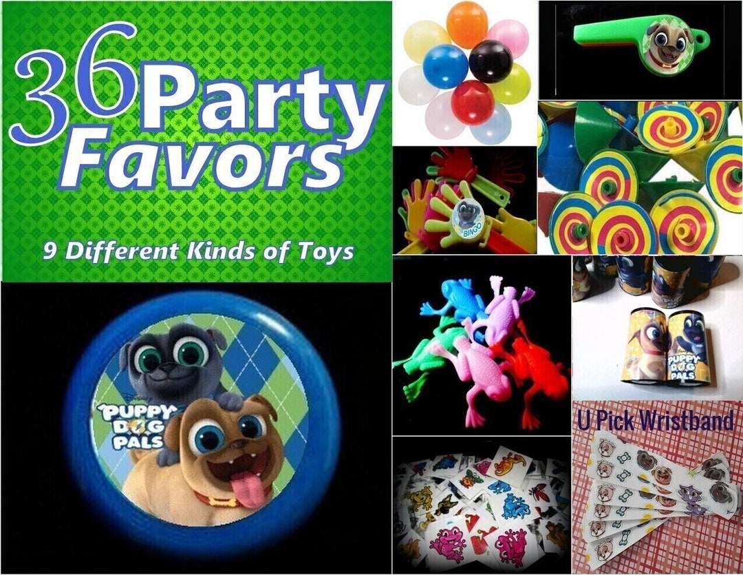Puppy Dog Pals - 36 Piece Combo (U Pick Wristband) -toys Birthday ...