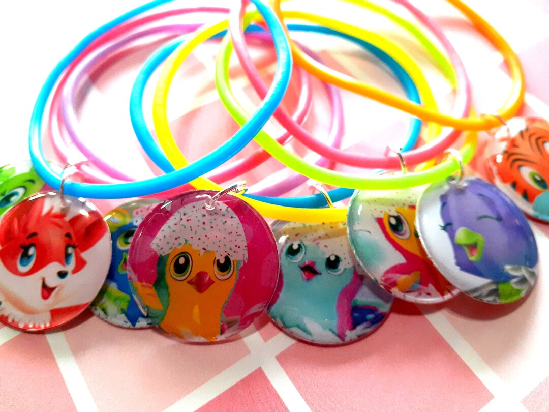 Hatch Animals - 6 Charm Bracelets -toys Birthday Prizes Pinata Loot ...
