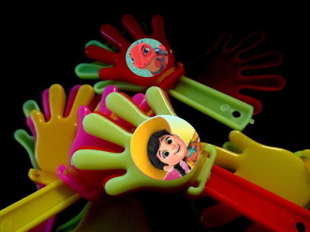 Dino - 8 Mini Hand Clappers- Party Favors Pinata Grab Bag Ranch ...