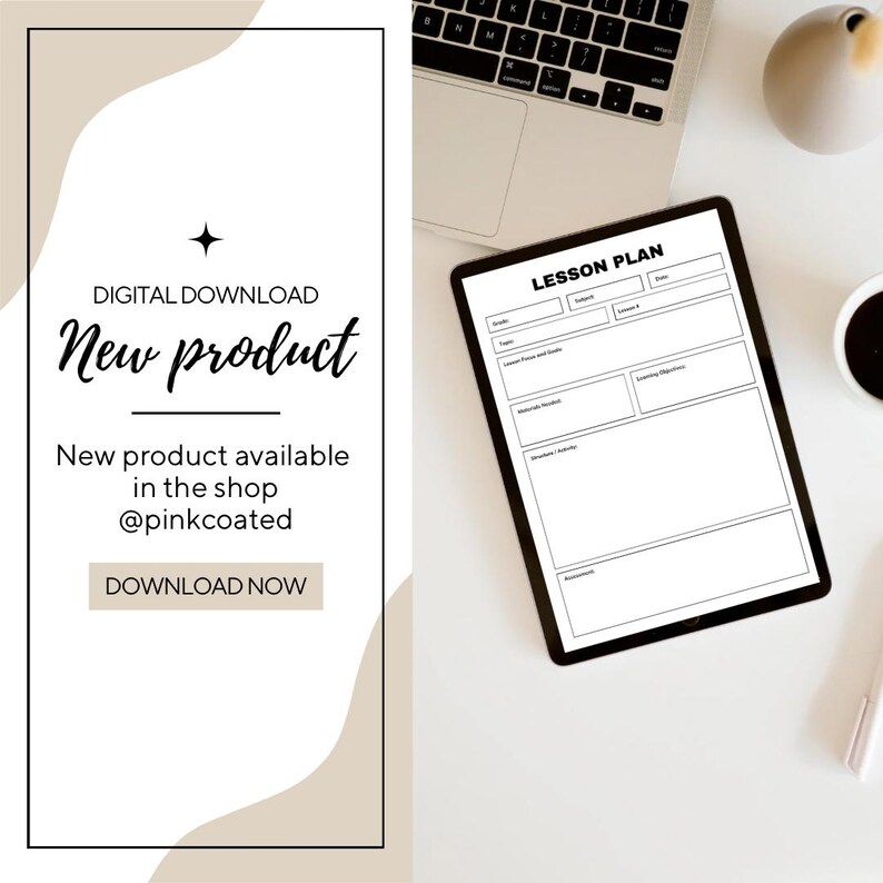 Customizable Lesson Plan Template for Teachers - Etsy UK