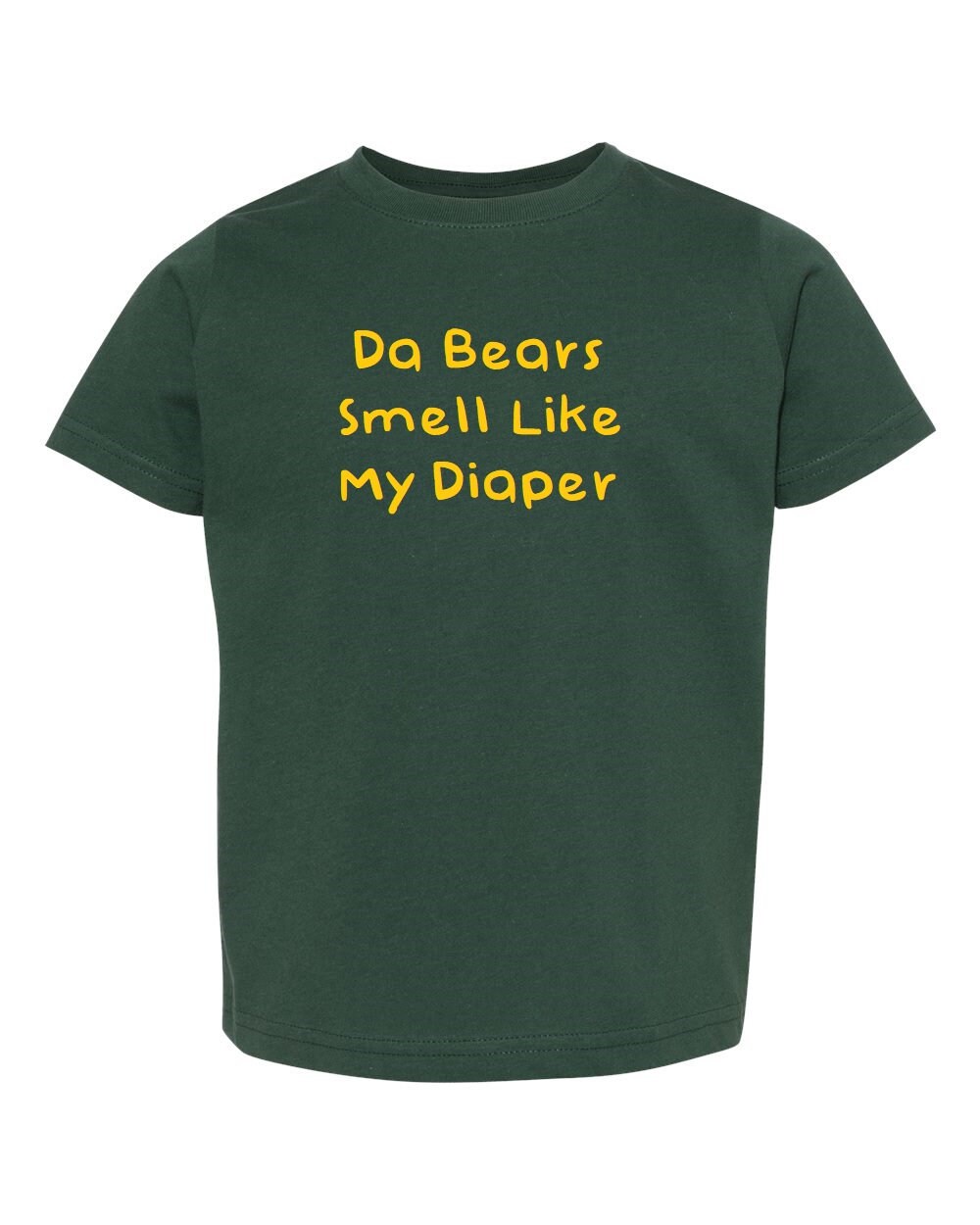 Campus Originals Packers Da Bears Smell Like My Diaper Funny Parents ...