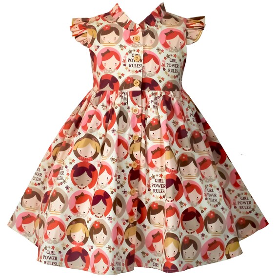 Girl Power Glen Park Dress READY TO SHIP | Etsy