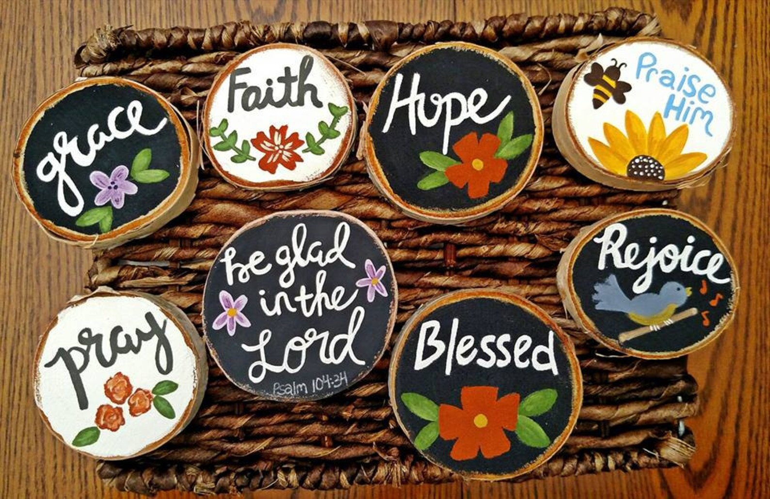 MADE TO ORDER, Wood Magnets, Scripture Magnets, Fridge Magnets ...