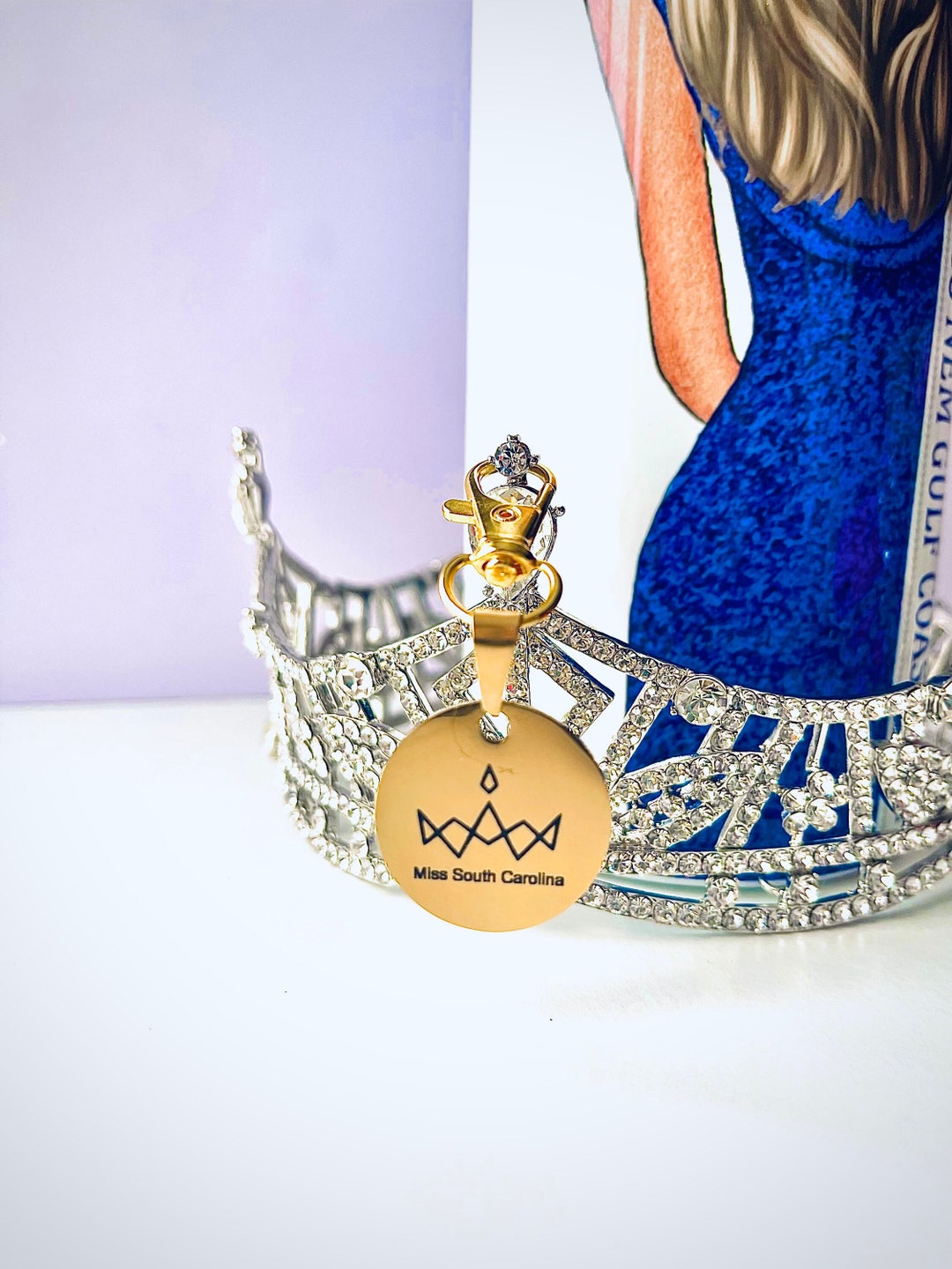 Personalized Engraved Pageant Makeup Bag Pull Pencil Bag Pull Pageant ...