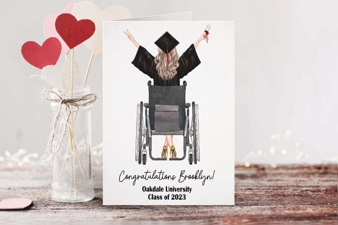 Graduation 2024 Custom Card Personalized Graduation Card Greeting Card ...