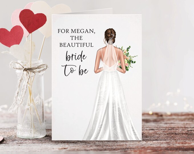 Handmade Bride-to-be Shower Card - Etsy