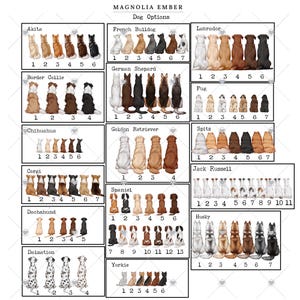 Wedding Custom Dog Bride and Groom Portrait Card | Personalized Husband ...