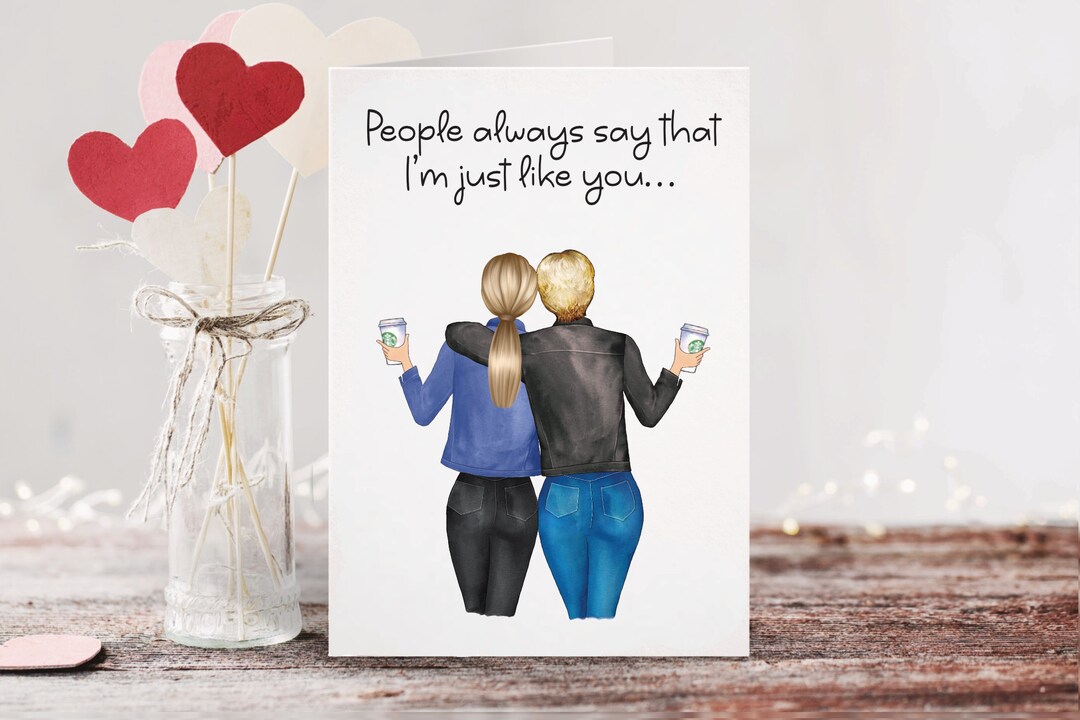 Mom's Birthday Personalized Greeting Card | Birthday Card for Mom ...