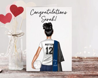 Graduation 2024 Custom Portrait Thank You Set of 10 Cards Personalized ...