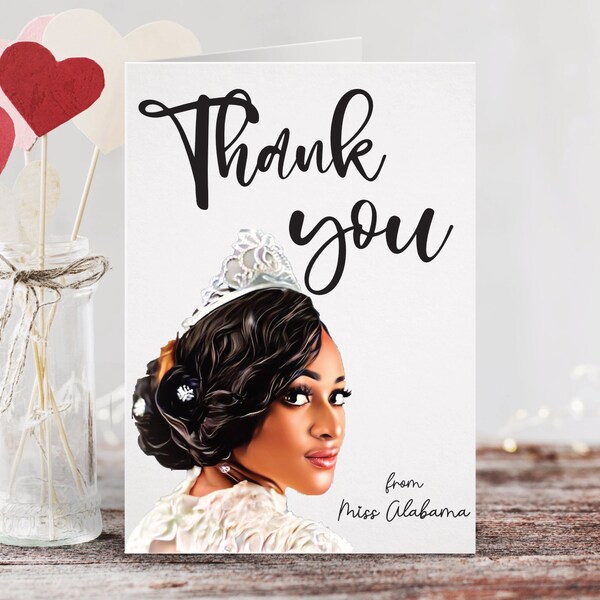 Pageant Thank You Cards - Etsy