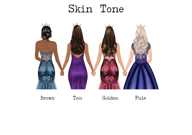 Personalized Pageant Sisters Portrait 5x7 8x10 Pageant - Etsy