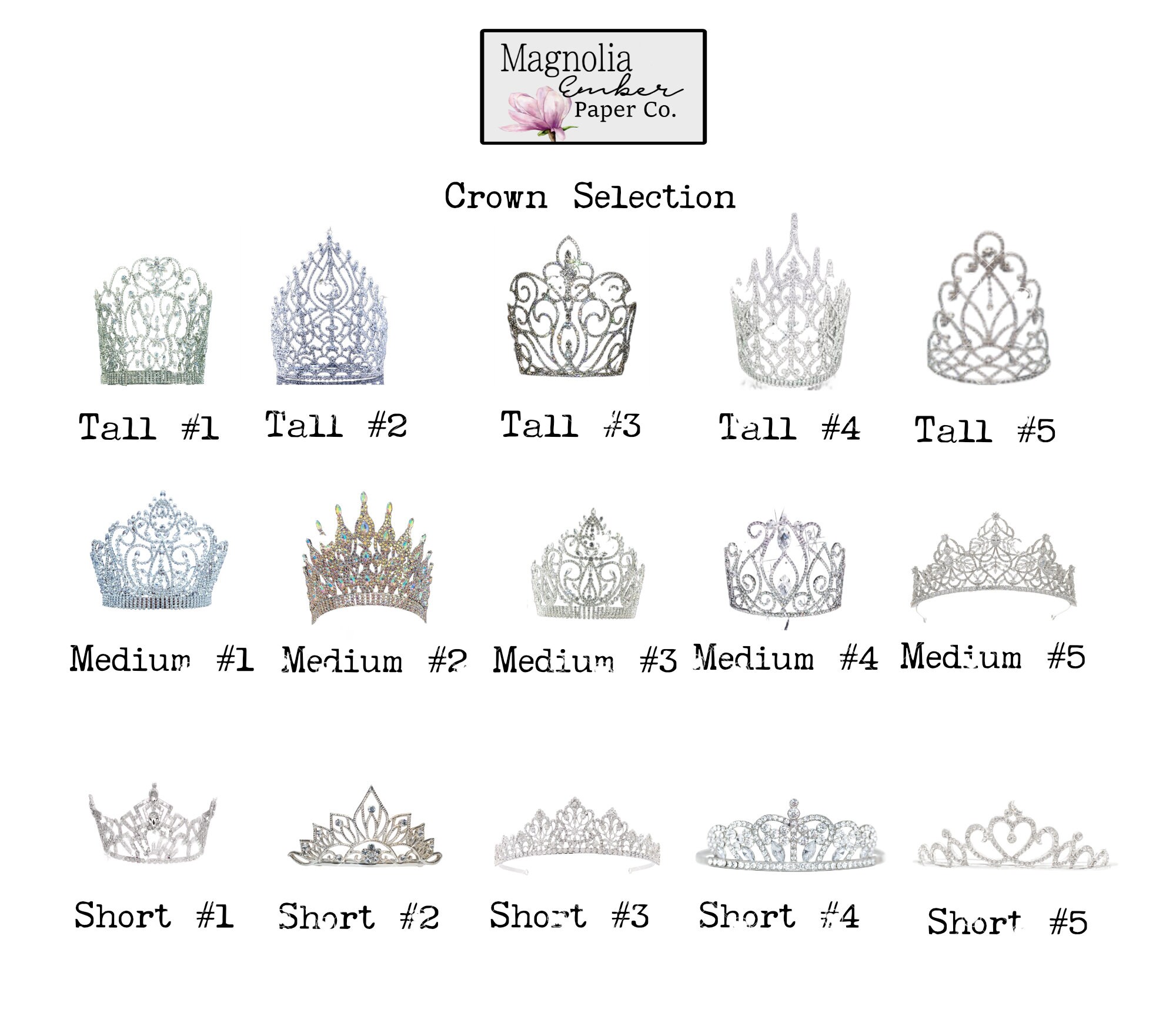 Personalized Pageant Stationary Set of Folded Note Cards - Etsy