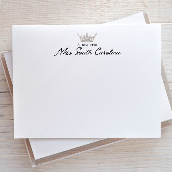Pageant Thank You Cards - Etsy