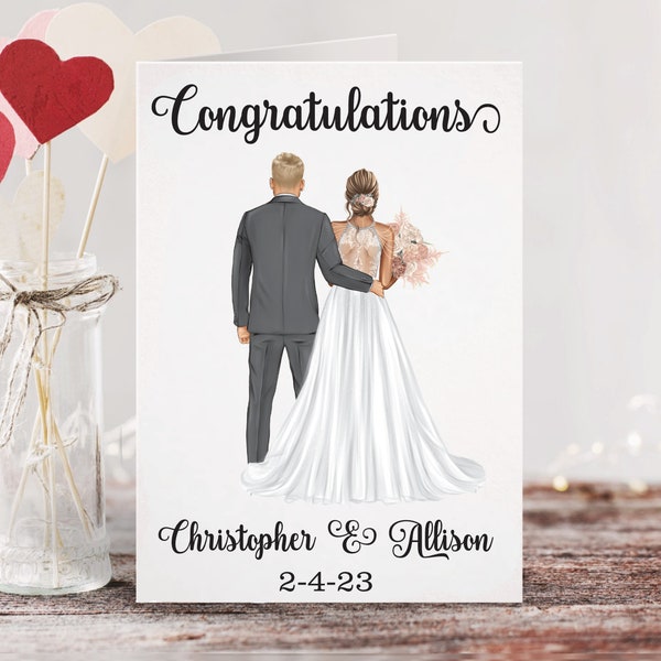 Custom Wedding Card - Etsy