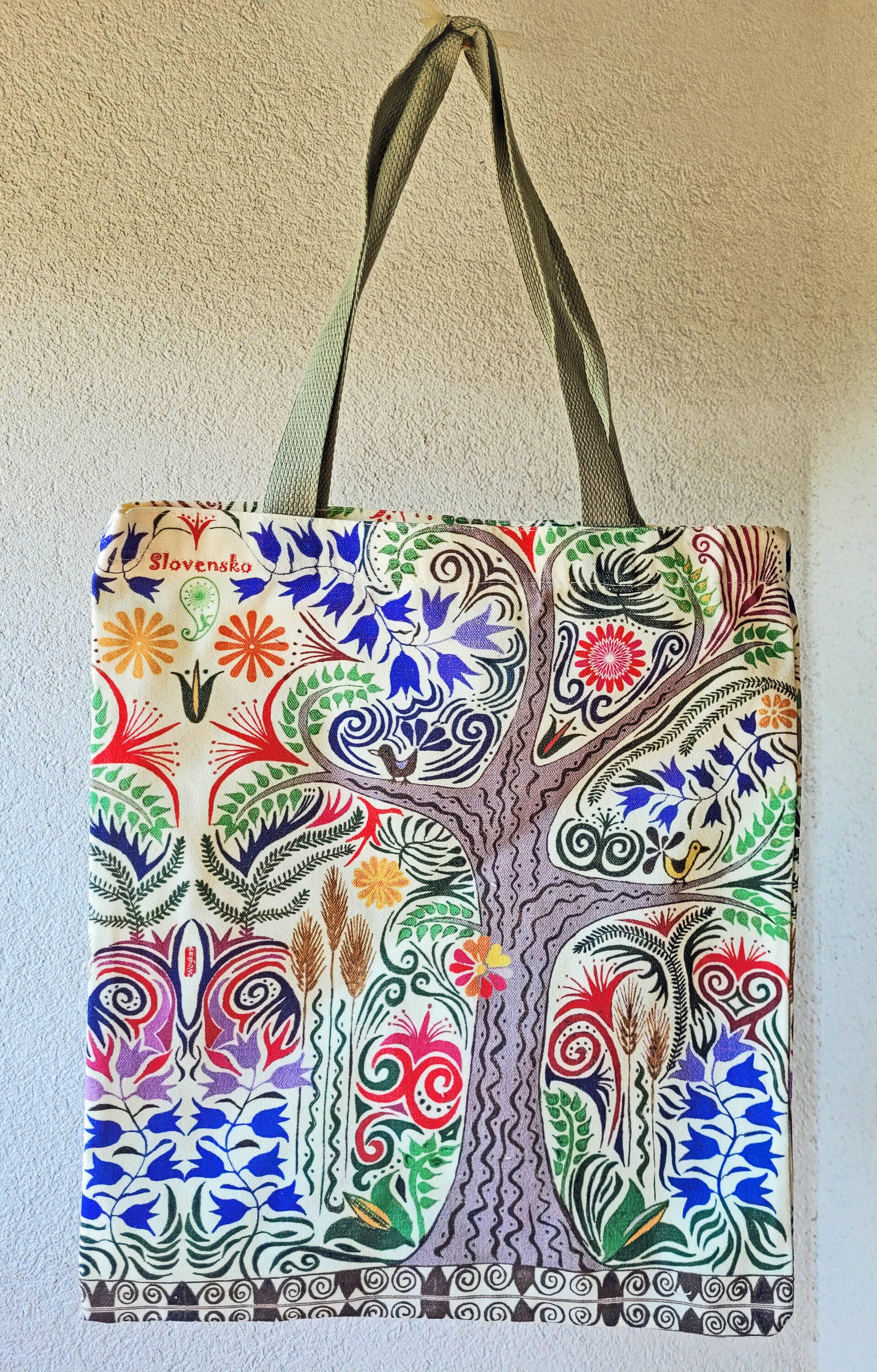 Cotton Canvas Bag With Slovakia and Bratislava Themes - Etsy