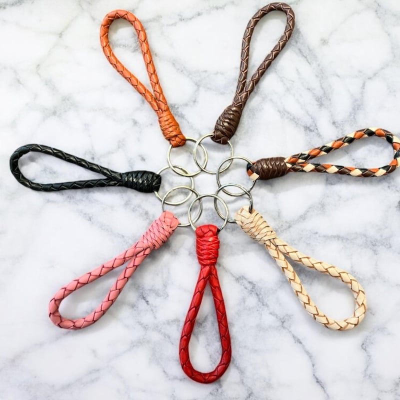 Braided Keychain - Etsy
