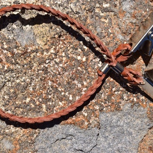 Leather Hat Leash - 2 Clips - Etsy