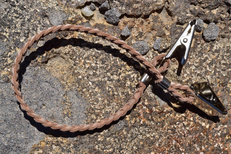 Leather Hat Leash 2 Clips | Etsy