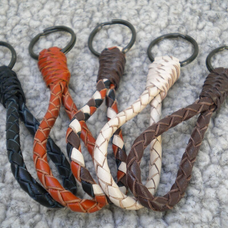 Braided Keychain - Etsy