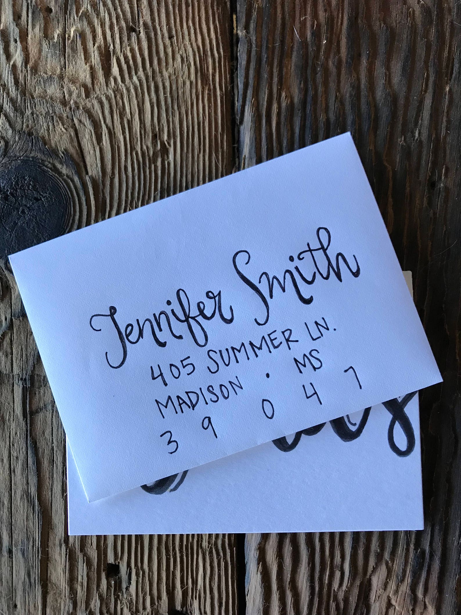 Handwritten Address Envelopes Addressed Thank You Notes Handwritten ...