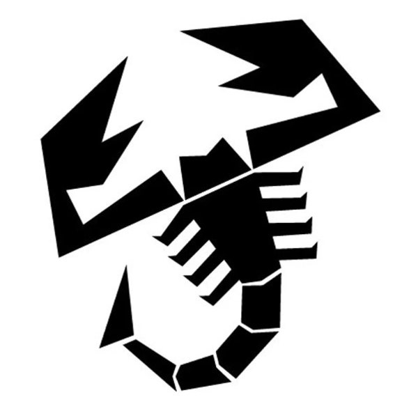 Scorpion Fiat Decal - Etsy