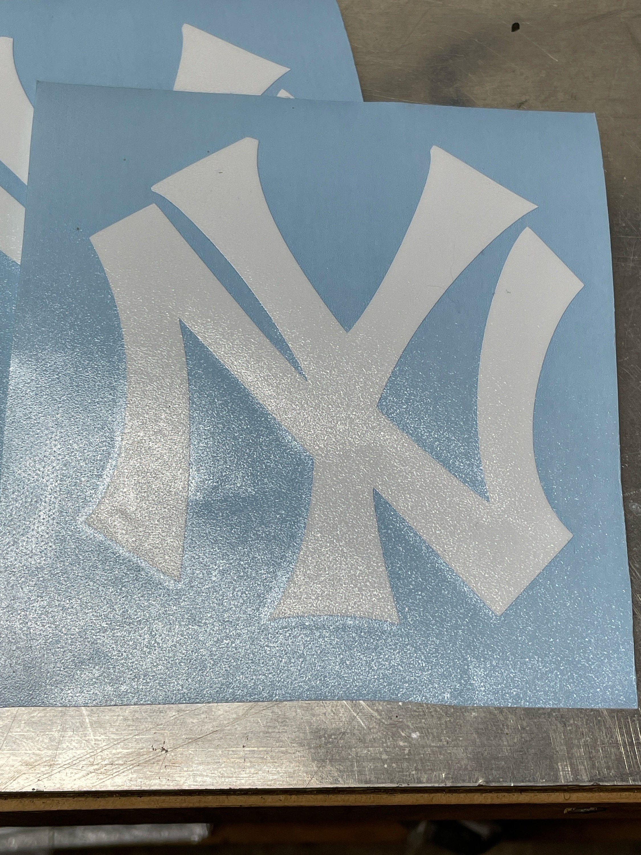 NY Yankees Vinyl Decal - Etsy
