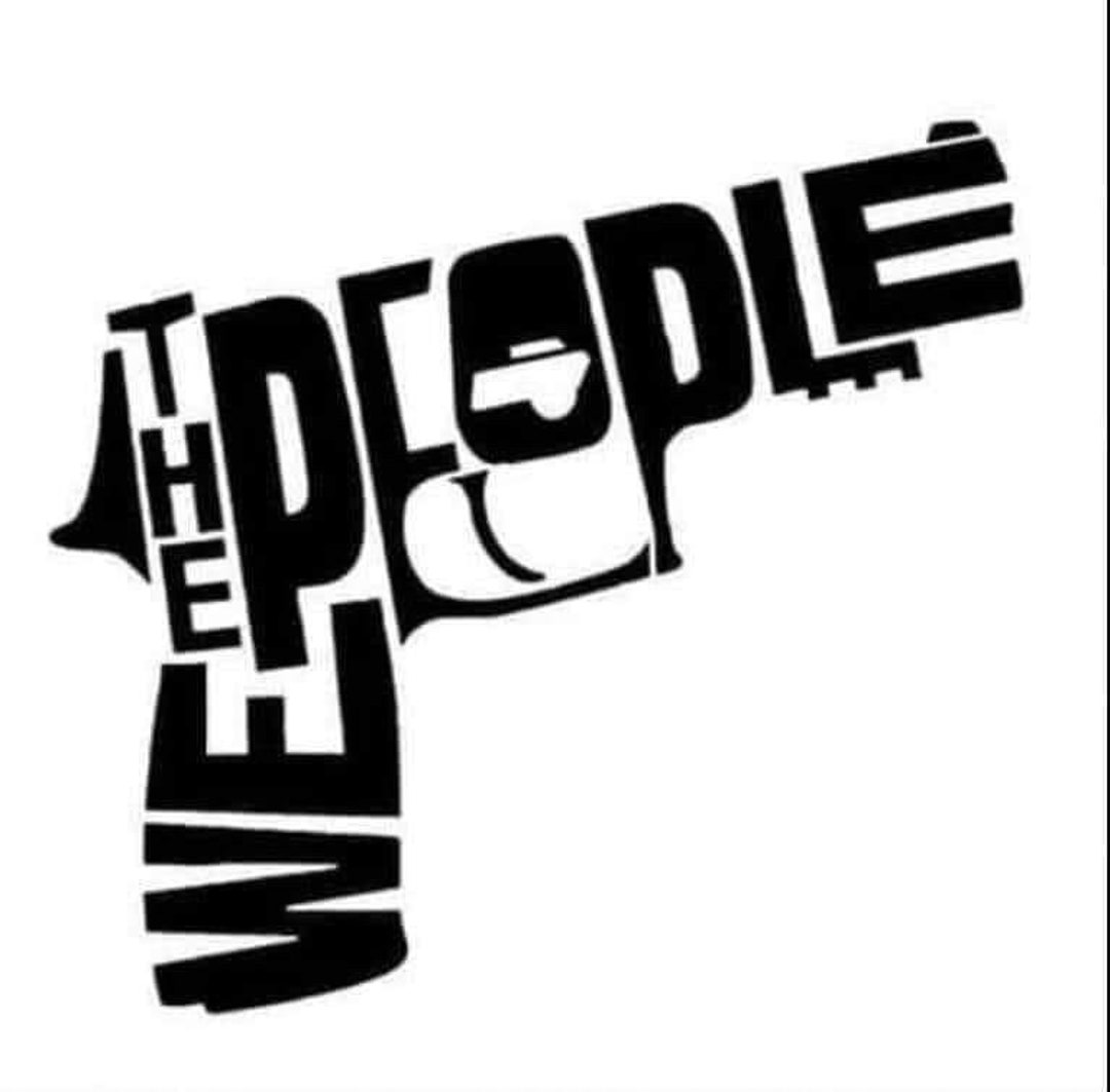 We the People Pistol Sticker 2nd Amendment Gun Laws Vinyl Car Sticker ...