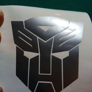 Transformers Autobots Vinyl Decal / Car Decal / Window Decal. - Etsy