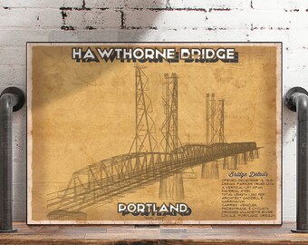 Hawthorne Bridge | Etsy