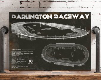 Nascar Blueprint | Etsy