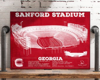 Sanford Stadium | Etsy