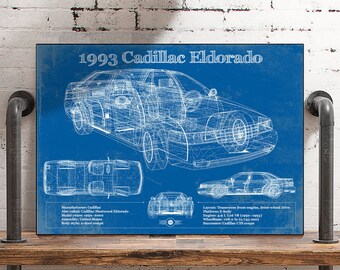 Cadillac Print | Etsy