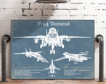 F 14 Tomcat Wall Art | Etsy