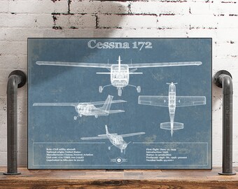 Cessna 172 Wall Art | Etsy