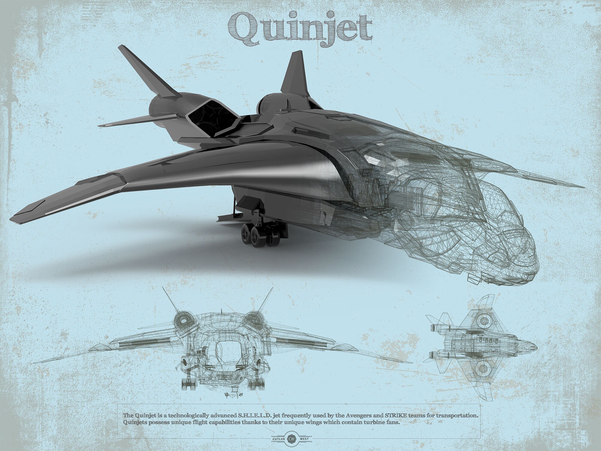 Quinjet Real