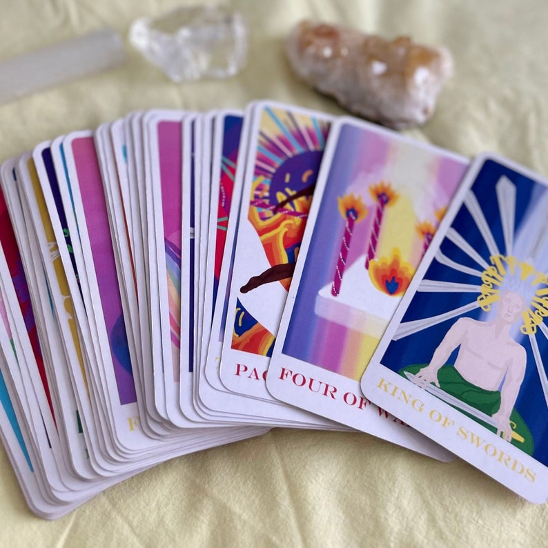 The Moody Moon Original Tarot Deck - Etsy