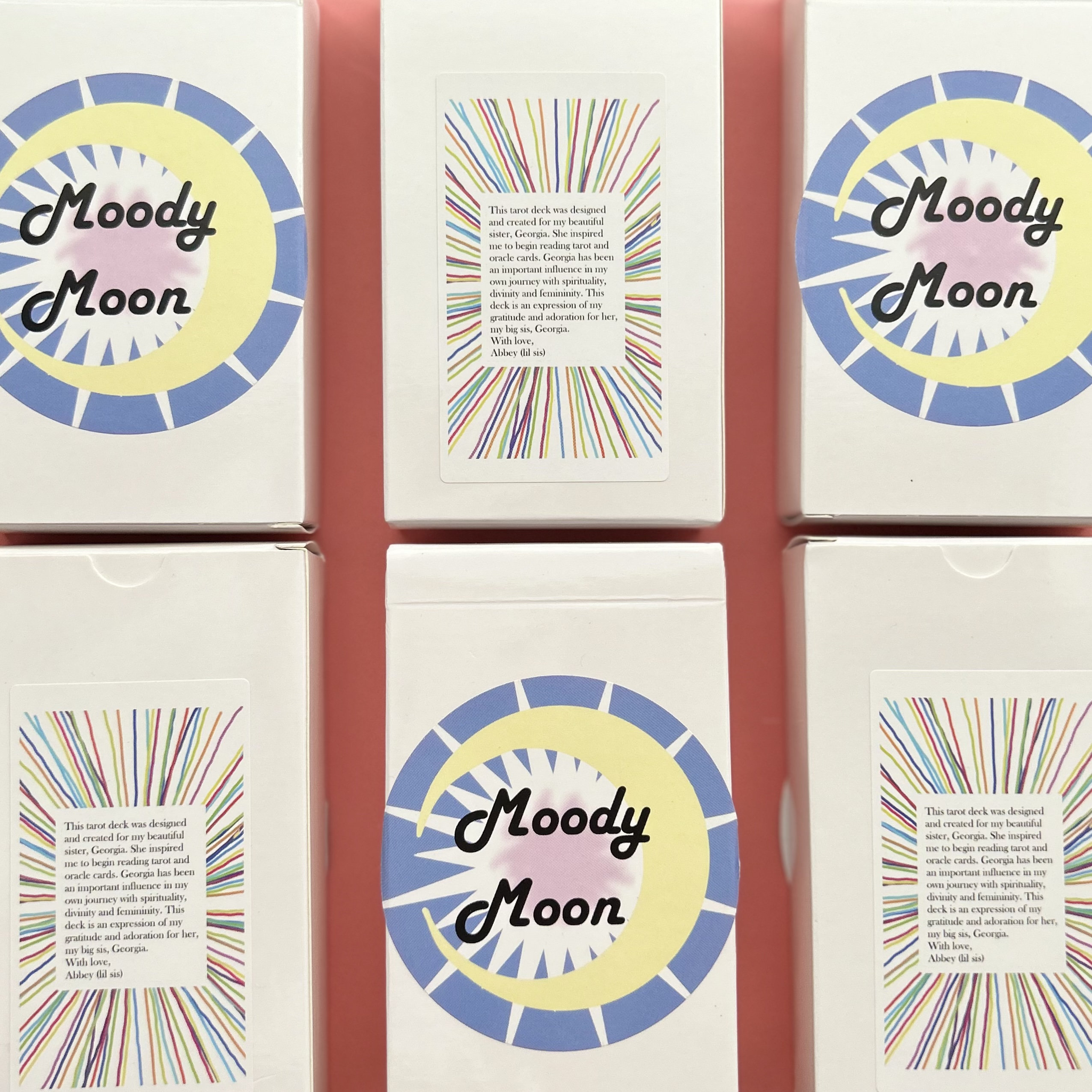 The Moody Moon Original Tarot Deck - Etsy