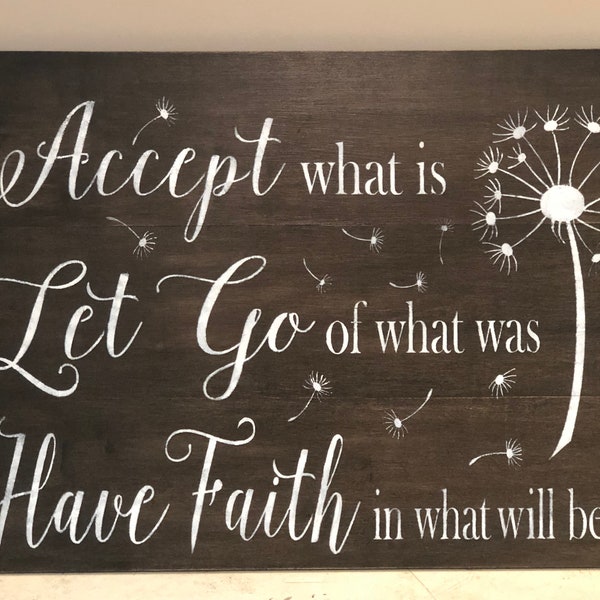 Accept What Is - Etsy
