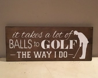 Rustic Golf Decor | Etsy